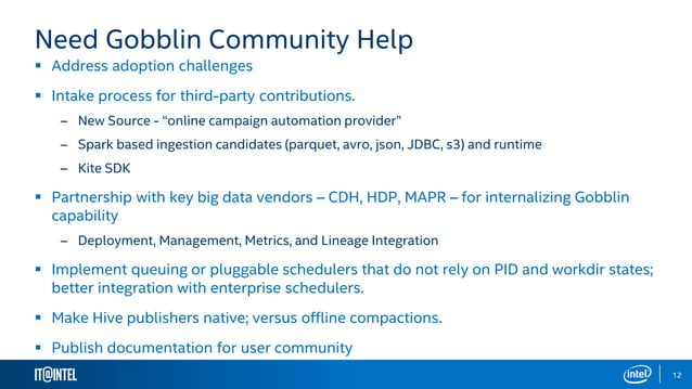 Gobblin for Data Analytics | PPT