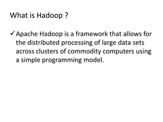 Hadoop hdfs | PPT