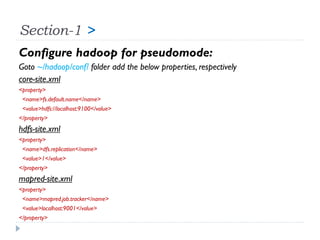 Apache Hadoop & Hive installation with movie rating exercise | PPT