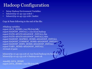 Hadoop Installation | PPT