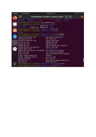 Hadoop installation | DOC