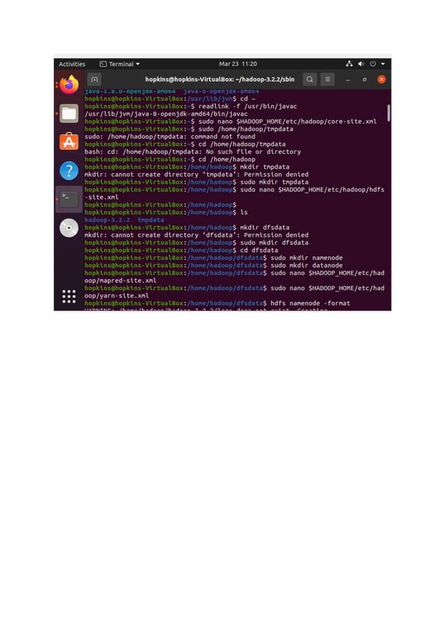 Hadoop installation | DOC