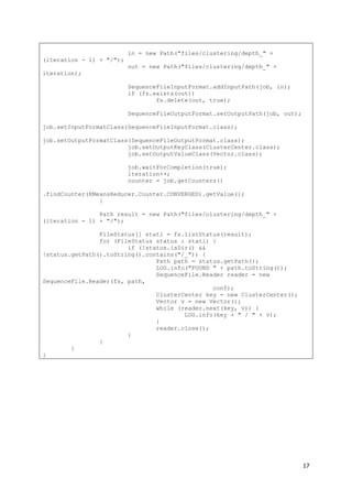 Hadoop installation and Running KMeans Clustering with MapReduce Program on Hadoop | PDF