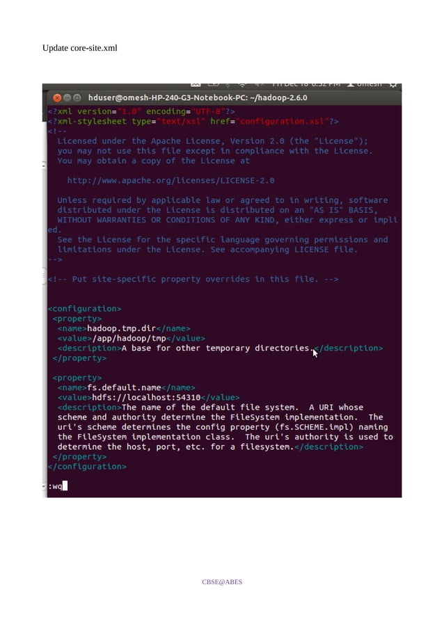Hadoop Installation Steps Pdf