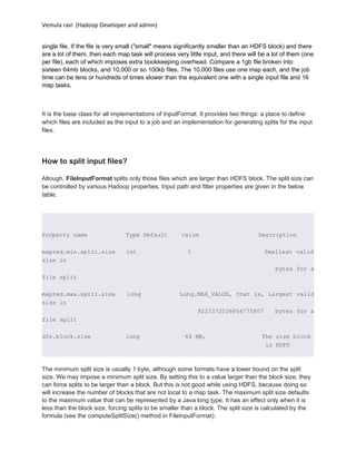 Hadoop interview quations1 | DOC | Data Storage and Warehousing | Computing
