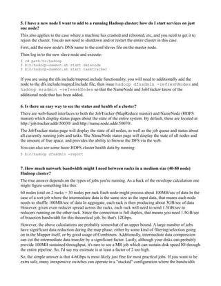Hadoop Interview Questions and Answers by rohit kapa | ODT