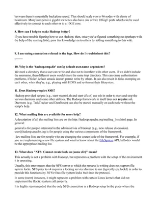 Hadoop Interview Questions and Answers by rohit kapa | ODT