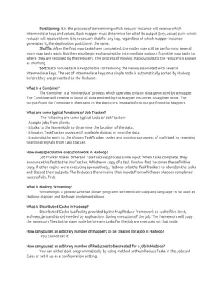 Hadoop Interview Questions | PDF