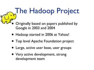 An Introduction to Hadoop | PPT