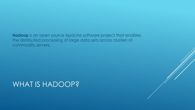 Hadoop intro | PPT