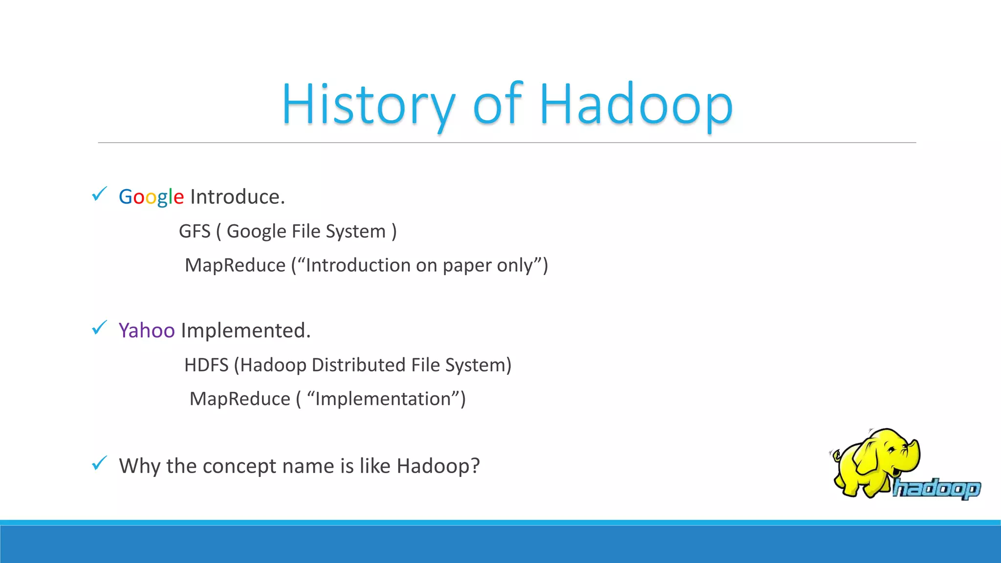 Hadoop Introduction Ppt