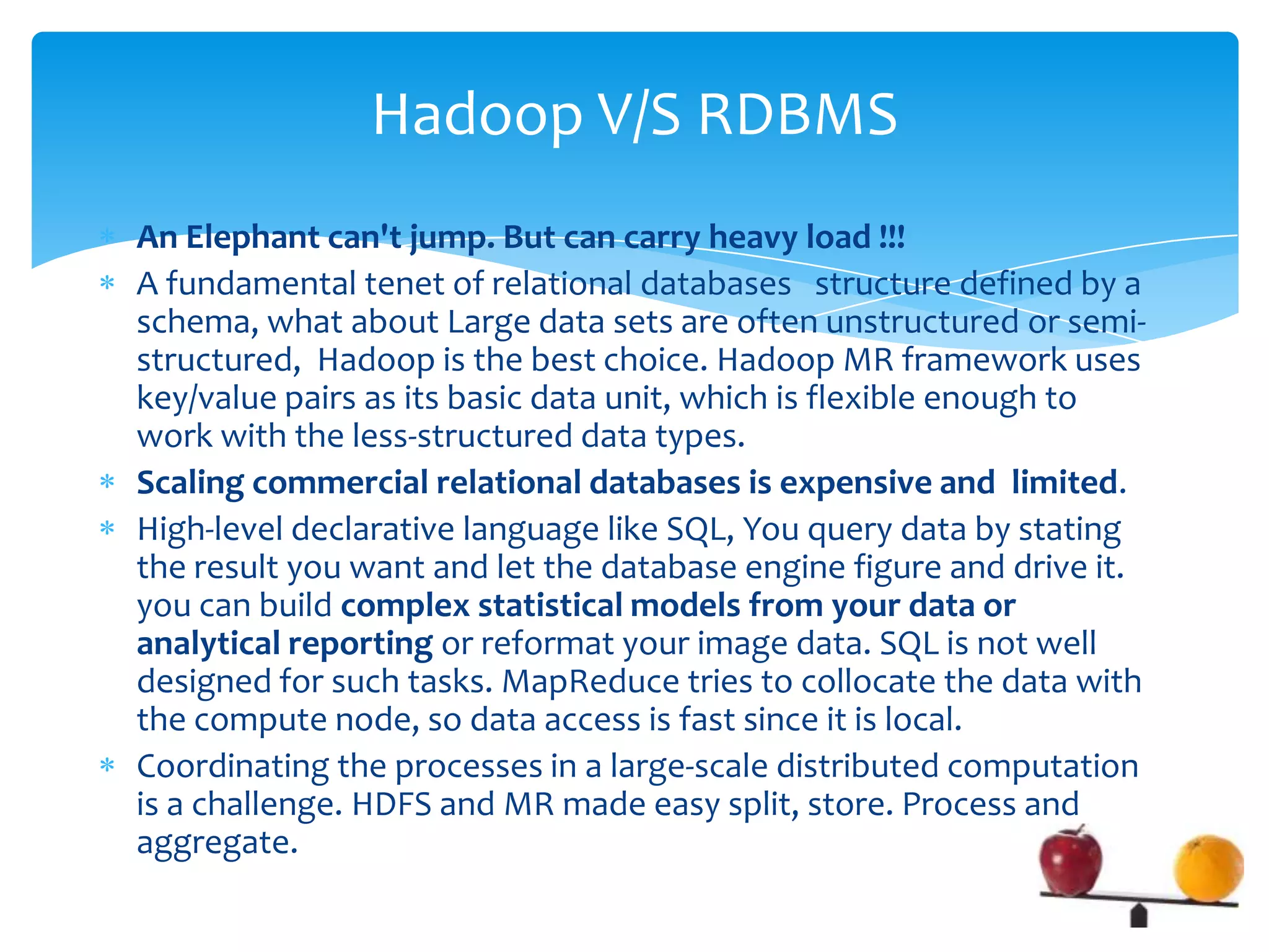 Hadoop introduction , Why and What is Hadoop ? | PPTX