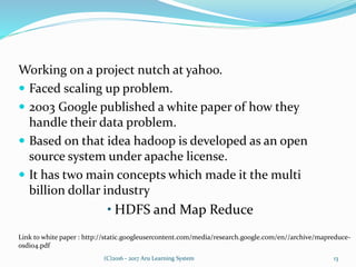 Hadoop journey | PPTX | Internet | Computing