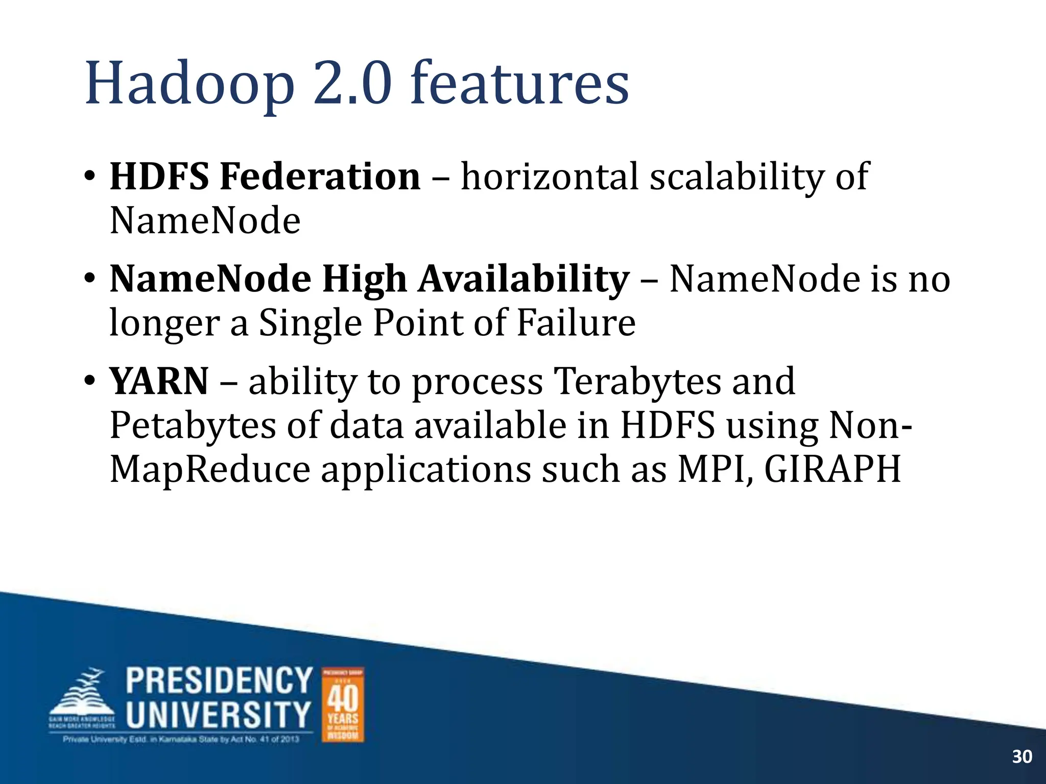 Hadoop Map-Reduce from the subject: Big Data Analytics | PPT