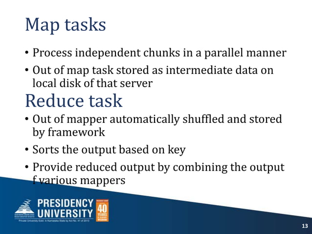 Hadoop Map-Reduce from the subject: Big Data Analytics | PPT