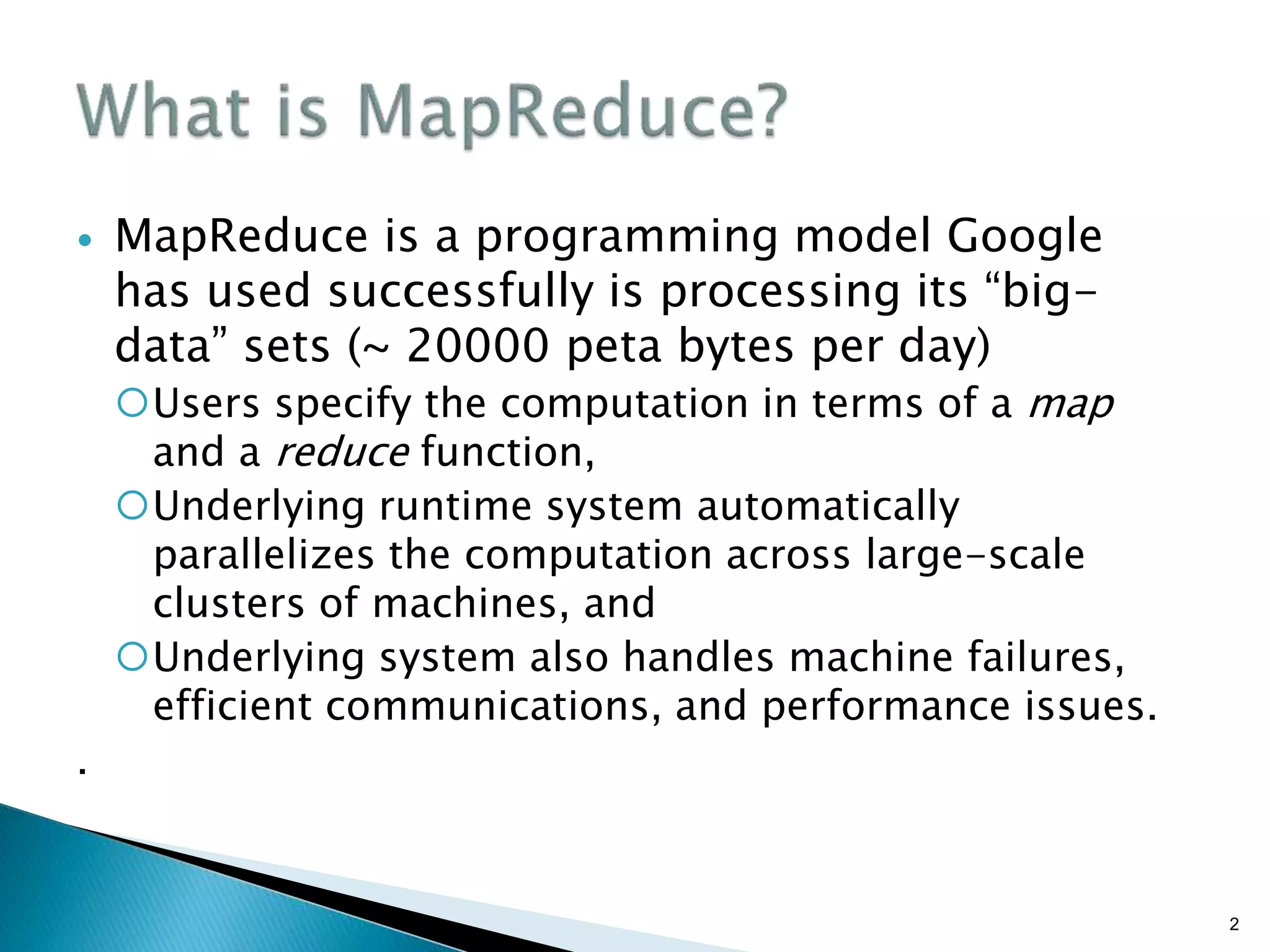 Hadoop mapreduce and yarn frame work- unit5 | PPT