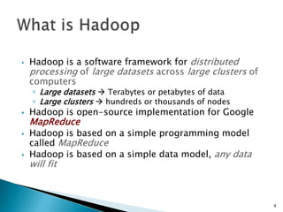 Hadoop mapreduce and yarn frame work- unit5 | PPT