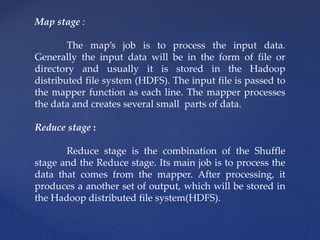 Hadoop, mapreduce and yarn networks | PPTX | Programming Languages ...