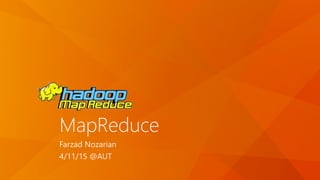 Apache Hadoop MapReduce Tutorial | PPT