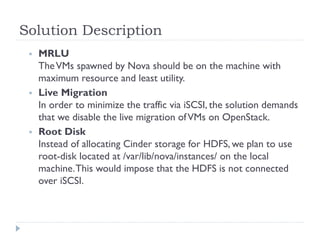 Hadoop on OpenStack | PDF