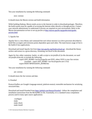 Building Apache Hadoop from source on IBM Power Systems | PDF