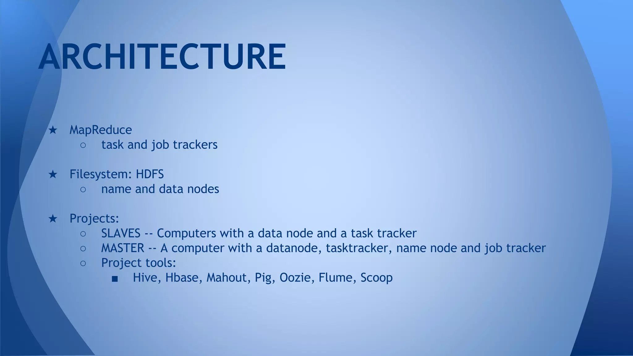 Hadoop overview | PPT