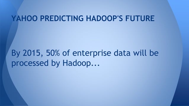 Hadoop overview | PPT