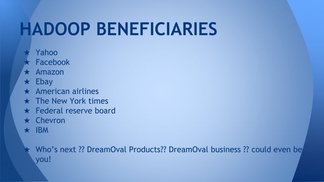 Hadoop overview | PPT