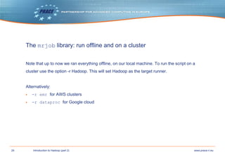 Introduction to Hadoop part 2 | PPT