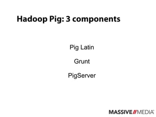 Hadoop Pig: MapReduce the easy way! | PPT