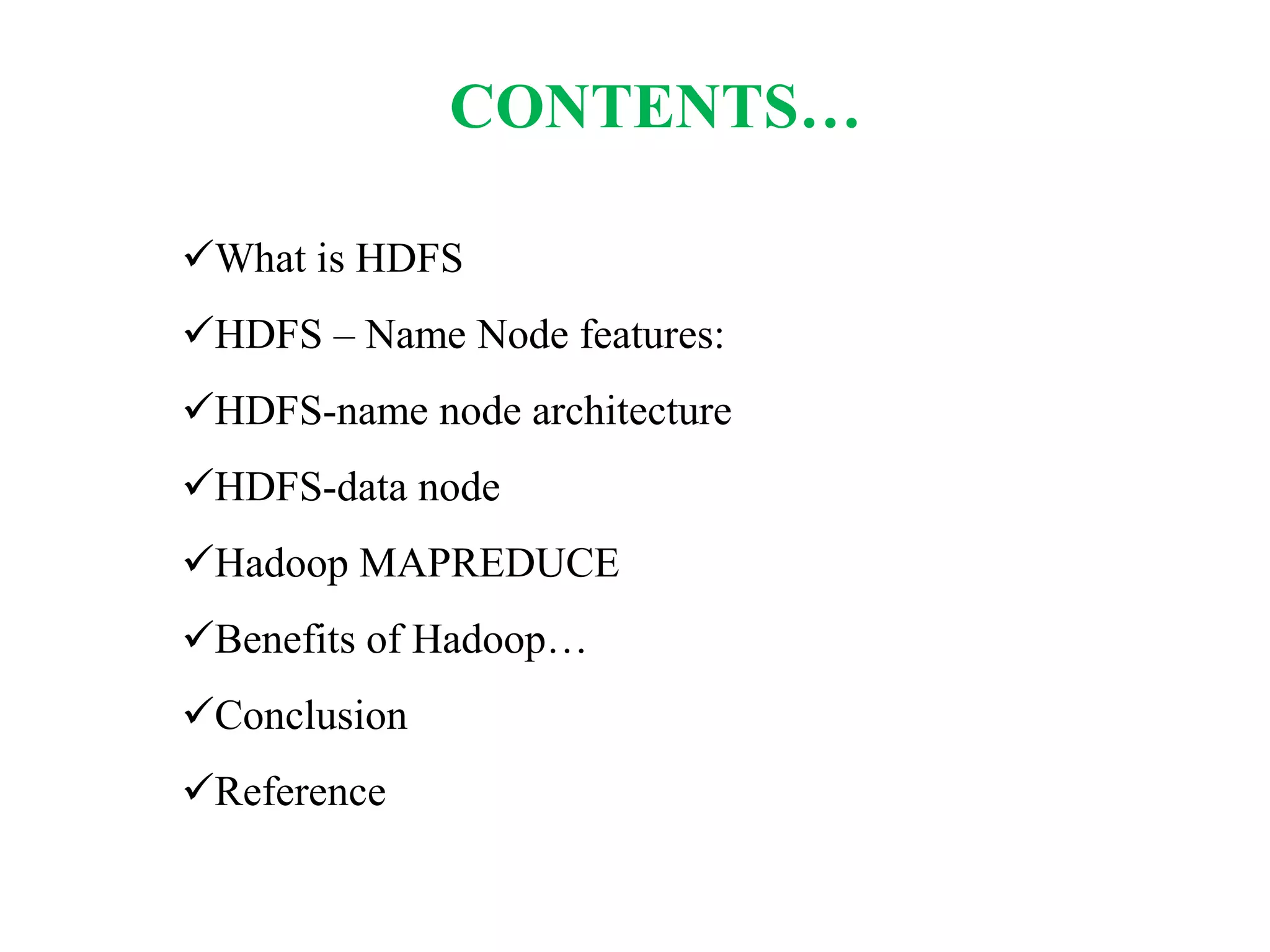 HADOOP TECHNOLOGY ppt | PPTX