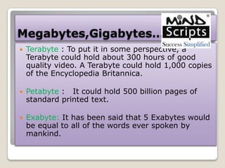 Big-Data Hadoop Tutorials - MindScripts Technologies, Pune | PPTX