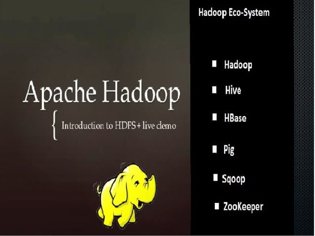 Introduction to Apache Hadoop | PPT