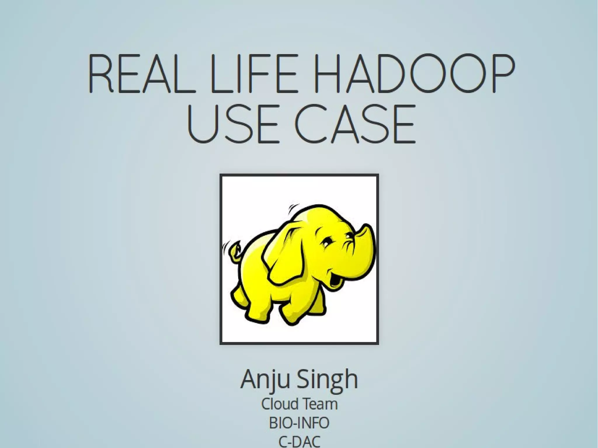 Hadoop Real Life Use Case & MapReduce Details | PPT