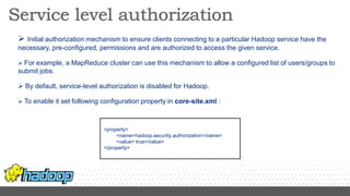 Hadoop security | PPT