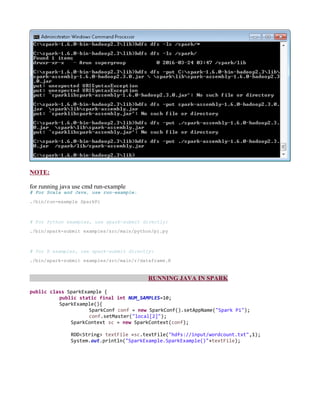 Hadoop spark performance comparison | PDF | Cloud Computing | Internet