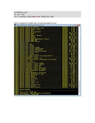 Native Hadoop with prebuilt spark | PDF