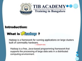 Hadoop training | PPT