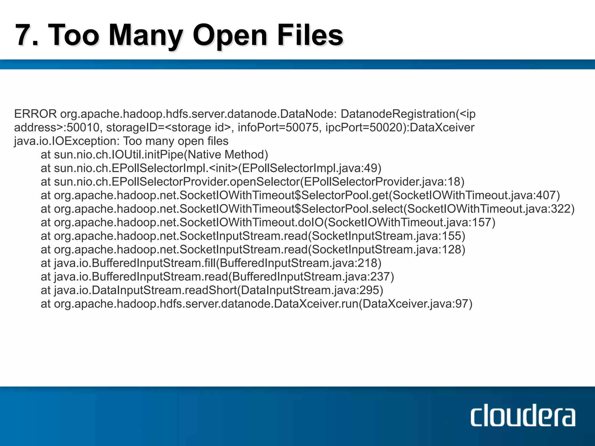 Hadoop Troubleshooting 101 - Japanese Version | PPT