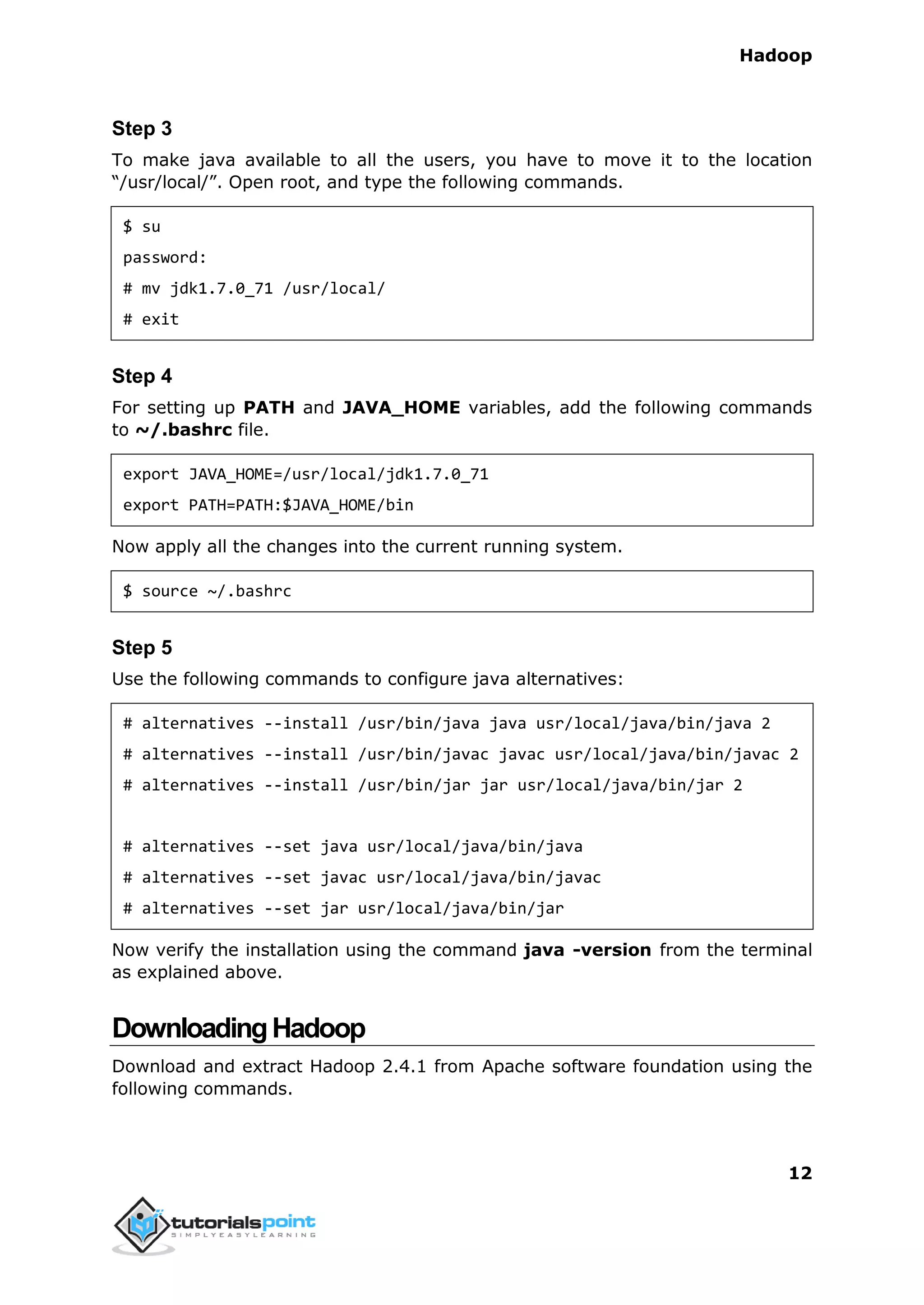 Hadoop tutorial | PDF