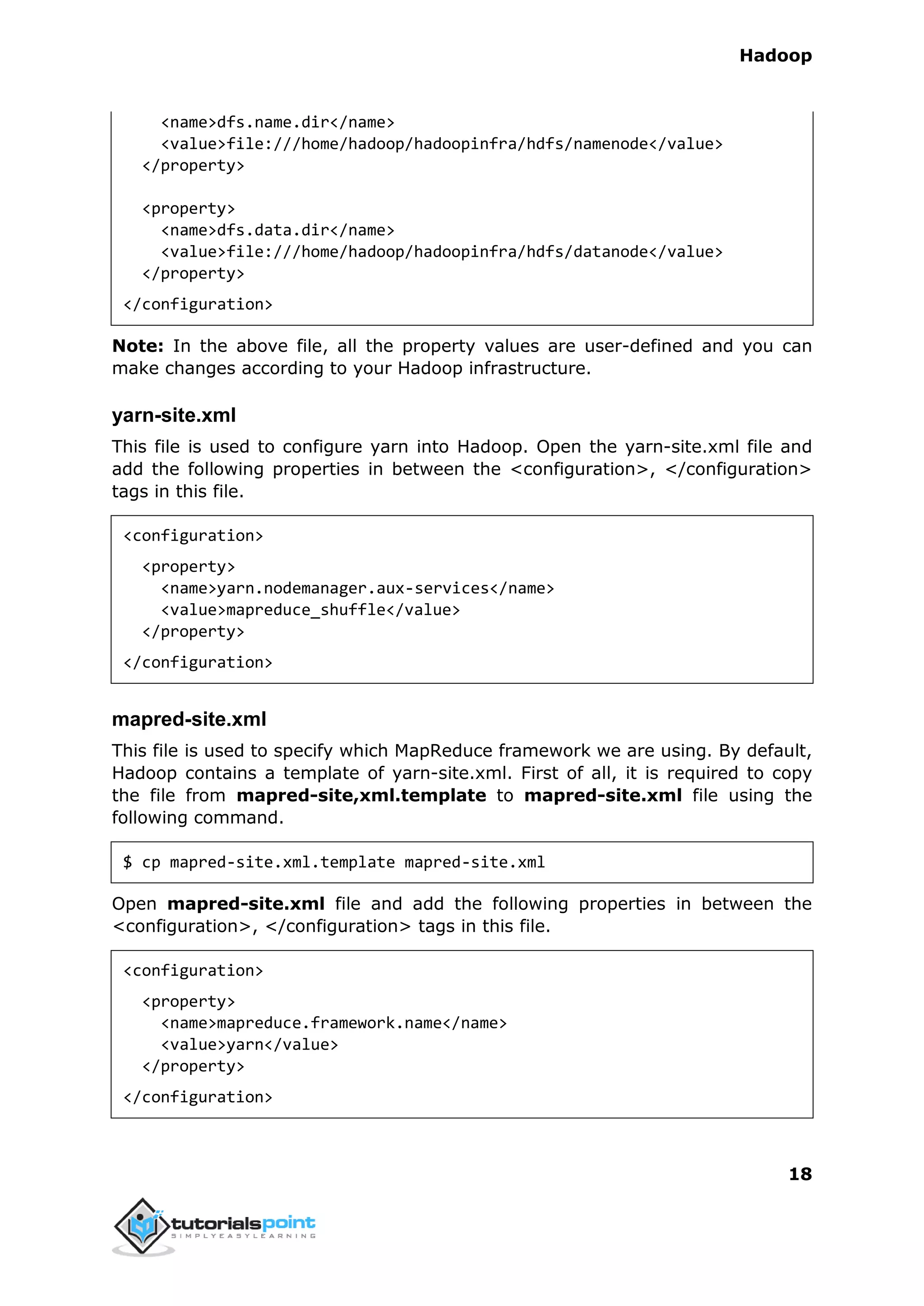 Hadoop tutorial | PDF