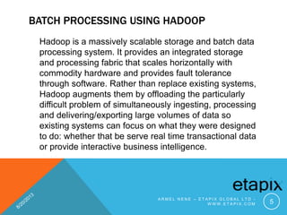 Hadoop vs Java Batch Processing JSR 352 | PPTX