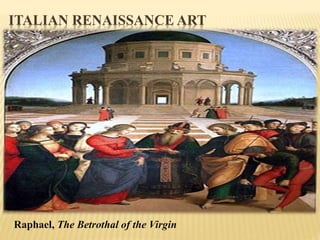 ITALIAN RENAISSANCE ART presentation | PPTX
