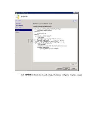 Hadr availability group-sql_server_denali | PDF