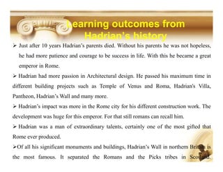 Roman Emperor Hadrian | PDF