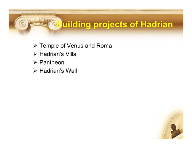 Roman Emperor Hadrian | PDF