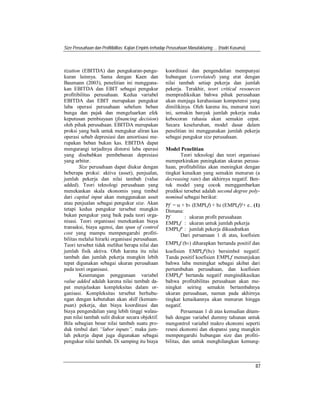 Jurnal Hadri Kusuma Tentang Ukuran Perusahaan | PDF