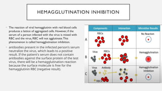 Haemagglutination[HA] and Hemagglutination inhibition[.pptx