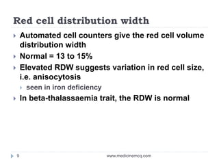 Anemia | PPT