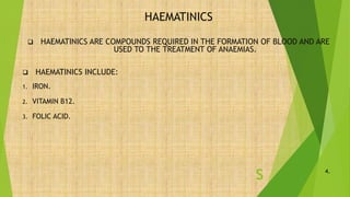 HAEMATINIC AGENT-1.pptx